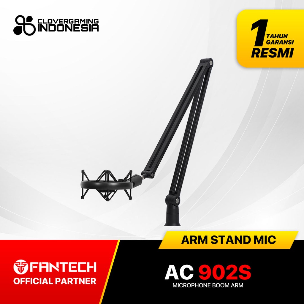 Jual Fantech AC902s Mic Boom Arm Stand Microphone Live Streaming ...