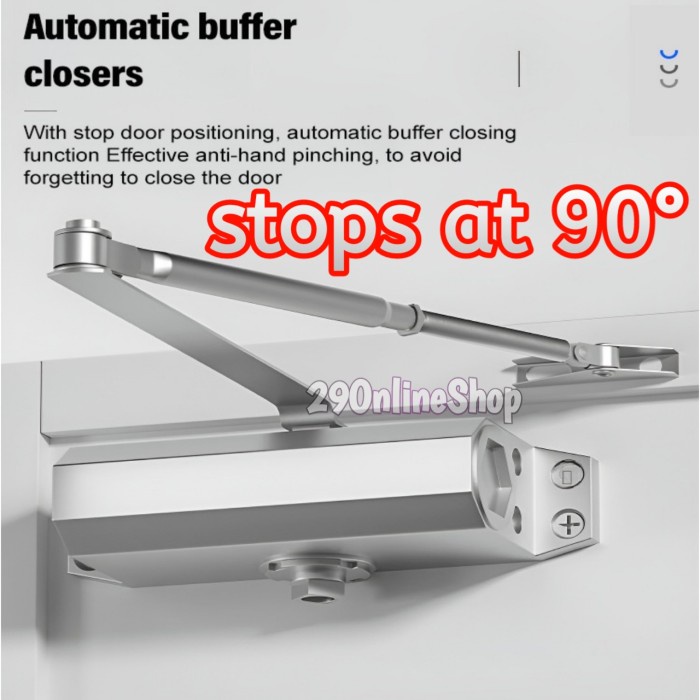 Jual Penutup Pintu Otomatis Engsel Penahan Door Closer Rumah Kamar ...