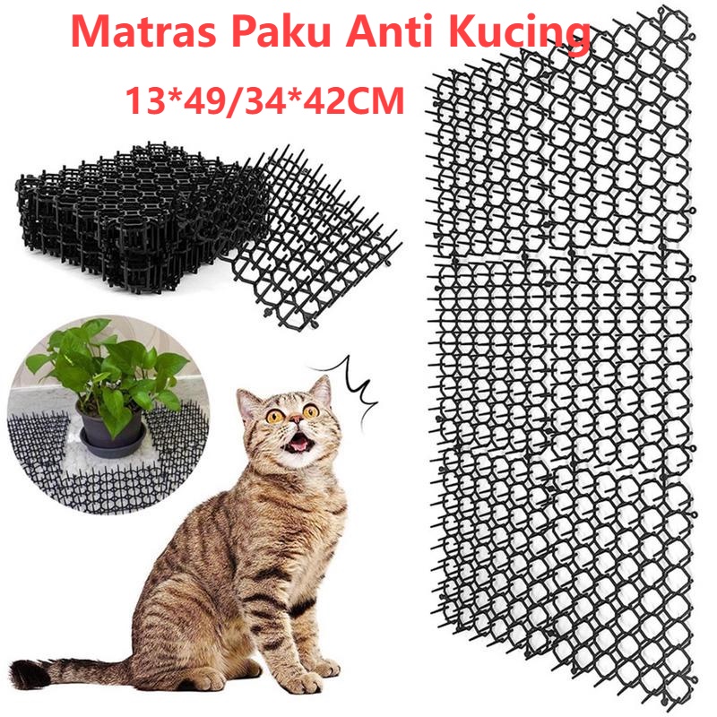 Jual 34x42cm Garden Prickle Strip Dig Stop Cat Repellent Penolak Kucing ...