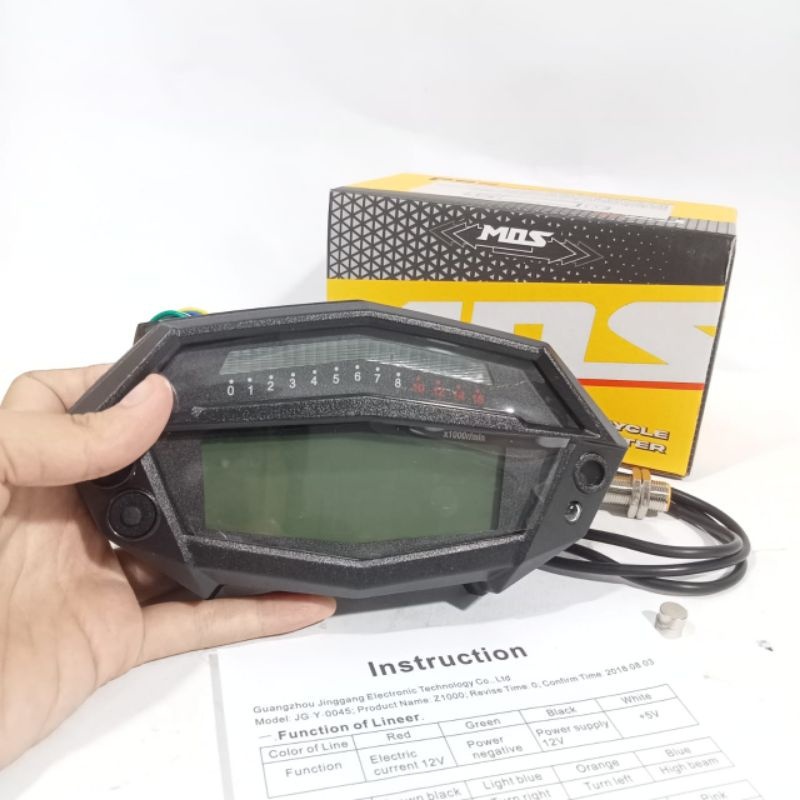 Jual Spido Speedometer Kawasaki Z1000 Z 1000 Spidometer Digital Kosso ...