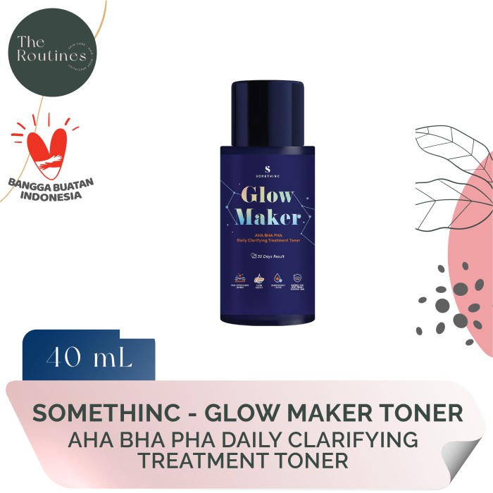 Jual new SOMETHINC - GLOW MAKER AHA BHA PHA Clarifying Treatment Toner ...