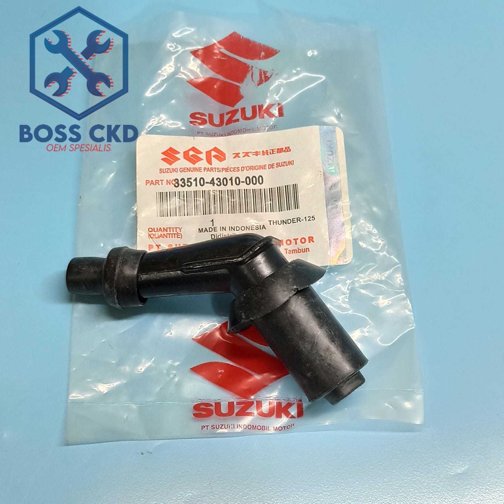 Jual Cangklong Busi Tutup Busi Cop Busi Suzuki Thunder 125 | Shopee ...