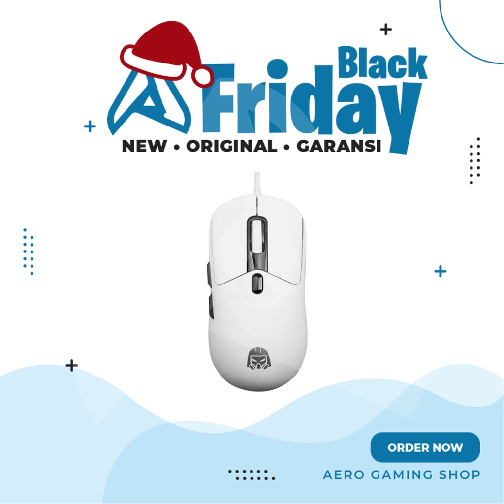 Jual Digital Alliance Mouse Gaming Luna RGB V2-Gaming Mouse - White ...