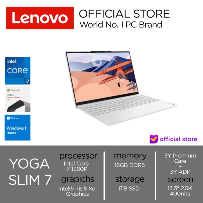 Jual Lenovo Yoga Slim 7 Carbon 13IRP8 - 2RID Touch EVO Core i7 Gen13 ...