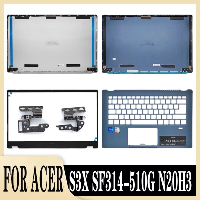 Jual PREORDER New Laptop LCD Back Top Cover For Acer S3X SF314-510G N20H3 Series Front Bezel ...