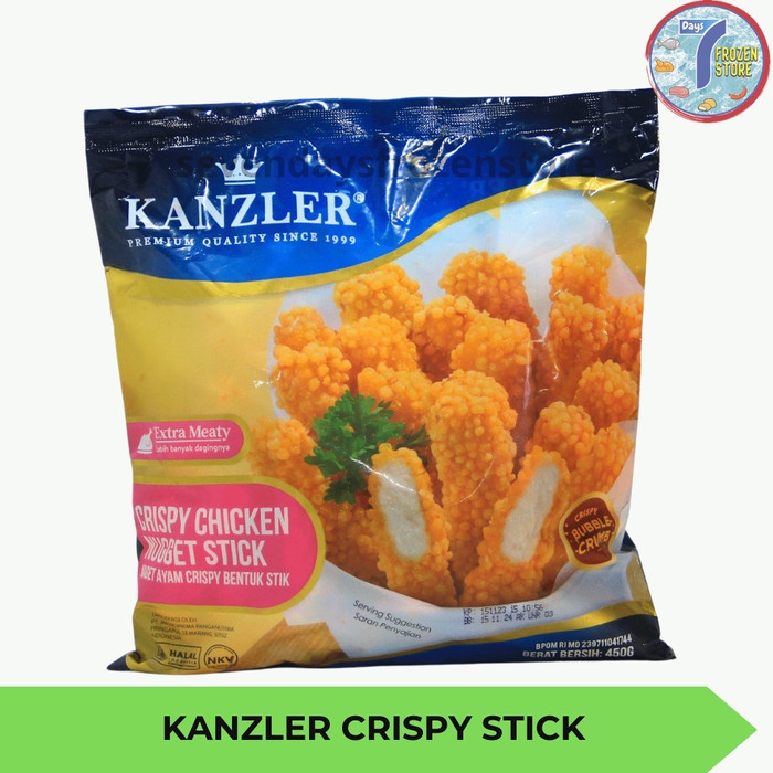 Jual Kanzler Crispy Chicken Nugget Stick | Naget Ayam Stik Renyah ...