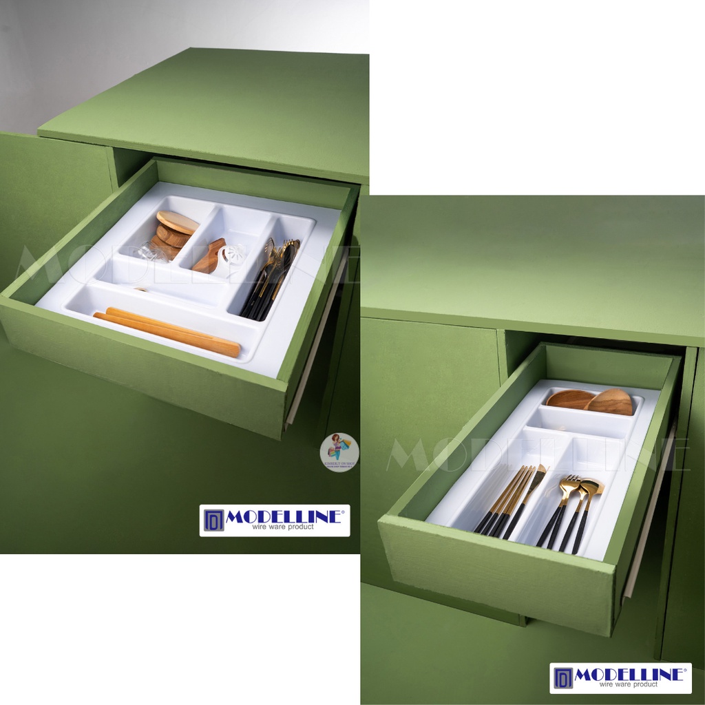 Jual Rak Tempat Sendok Dapur Sekat Laci Tipe CIS CIL Modelline | Shopee ...