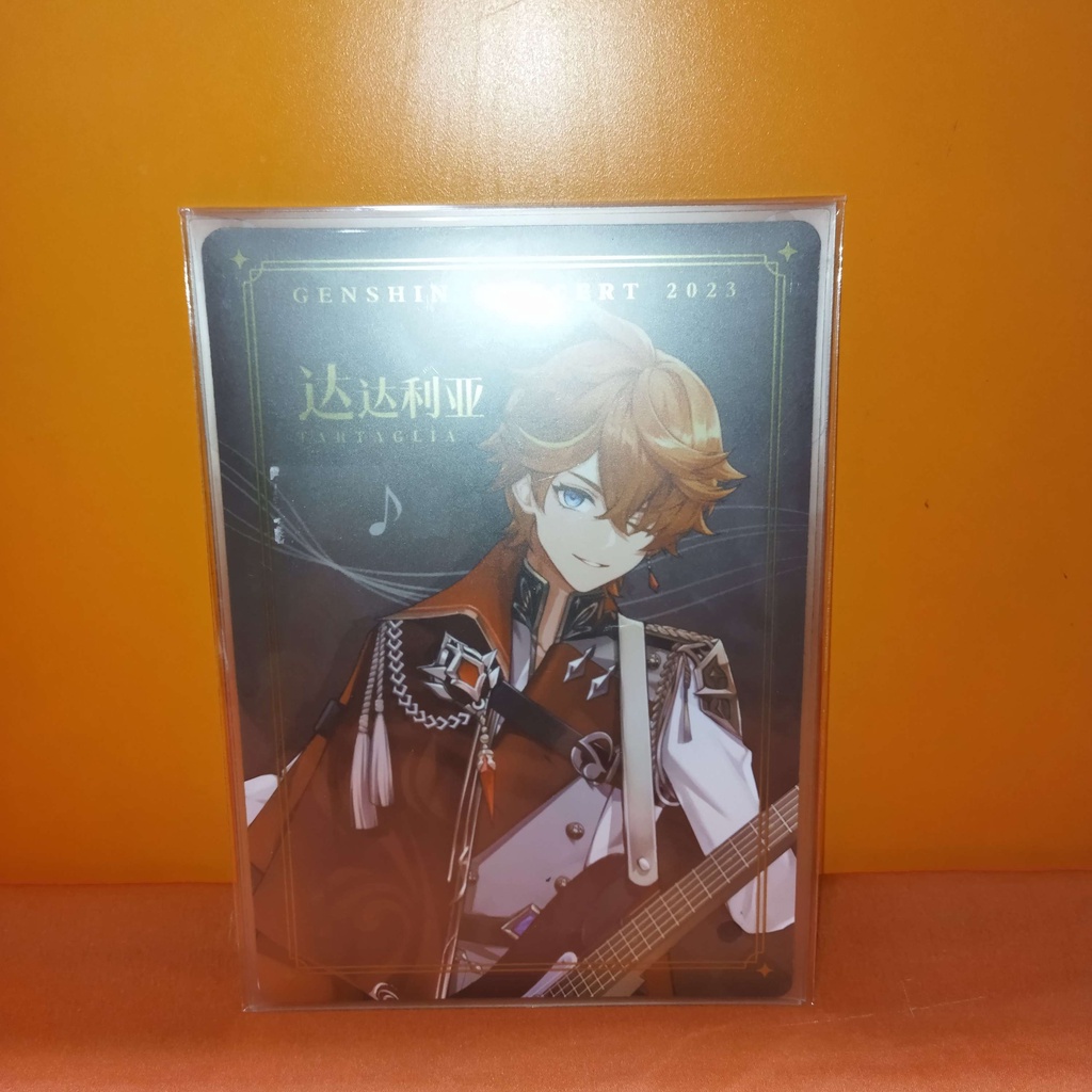 Jual Childe Genshin Concert 2023 Earthly Chapter Photo Card - Genshin ...