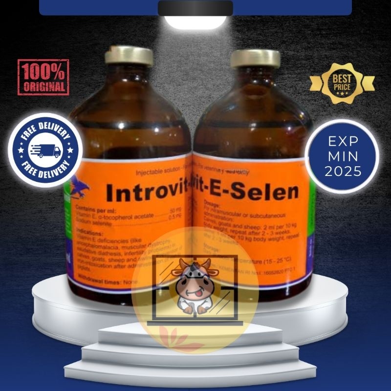 Jual Introvit E Selen @100ml - Vitamin E dan Selenium Untuk Fertilitas ...