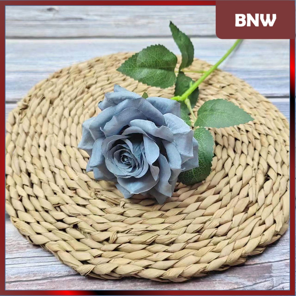 Jual BNW - M03 DIAMOND ROSE Diameter 9cm Bunga Mawar Artificial Palsu ...
