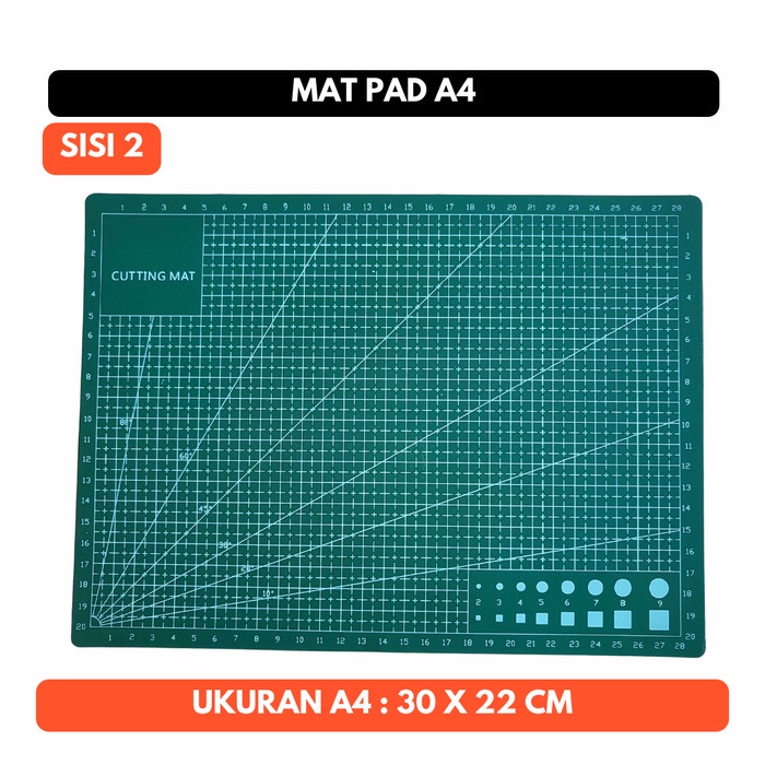 Jual Mat Pad A4 30 x 22 cm Alas Potong Work Cutting Ukuran | Shopee Indonesia