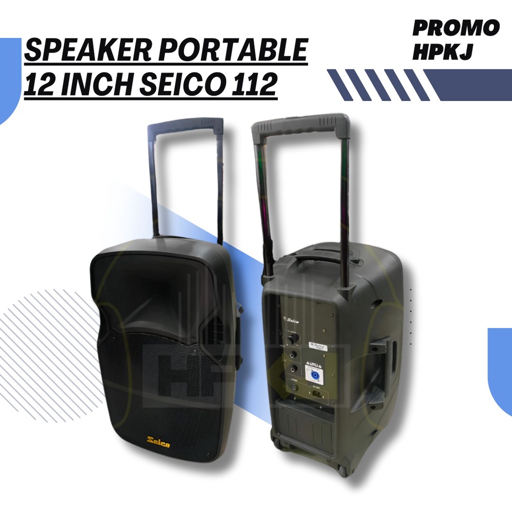 Jual SPEAKER PORTABLE SEICO 112 12 INCH SPEAKER PORTABLE 12" SEICO ...