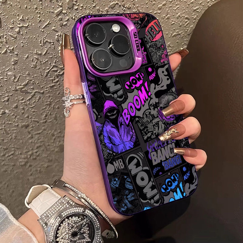 Jual Casing ponsel matte hard case hp ip animasi Graffiti berkualitas ...