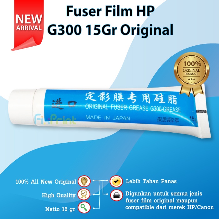 Jual Original Grease Fuser Film HP G300 Pelumas Fuser Fixing Sleeve ...