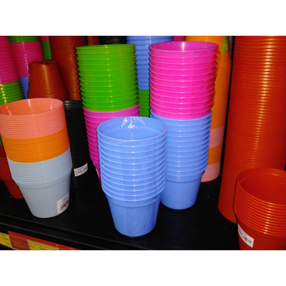 Jual Pot SA 20cm- Tanaman Polos 20 Warna | Shopee Indonesia