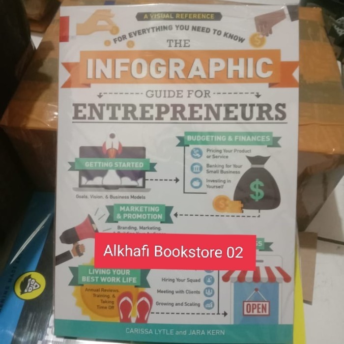 Jual Buku The Infographic Guide for Entrepreneurs | Shopee Indonesia