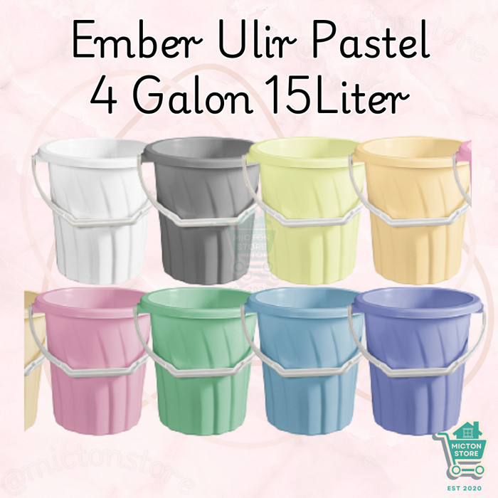 Jual MICTON Ember Square 4 Galon Ulir 15.14L Premium Ember Anti Bocor ...