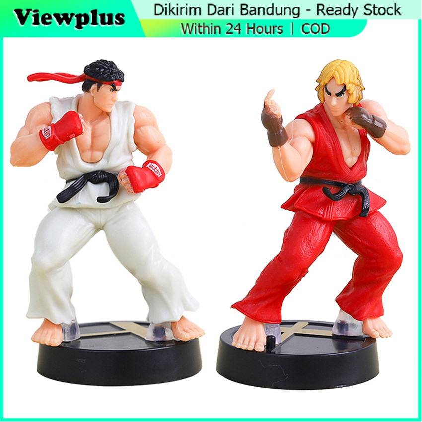 Jual Figure Neca Street Fighter Ryu Ken Akuma Gulie Artikulasi Toy Neca ...
