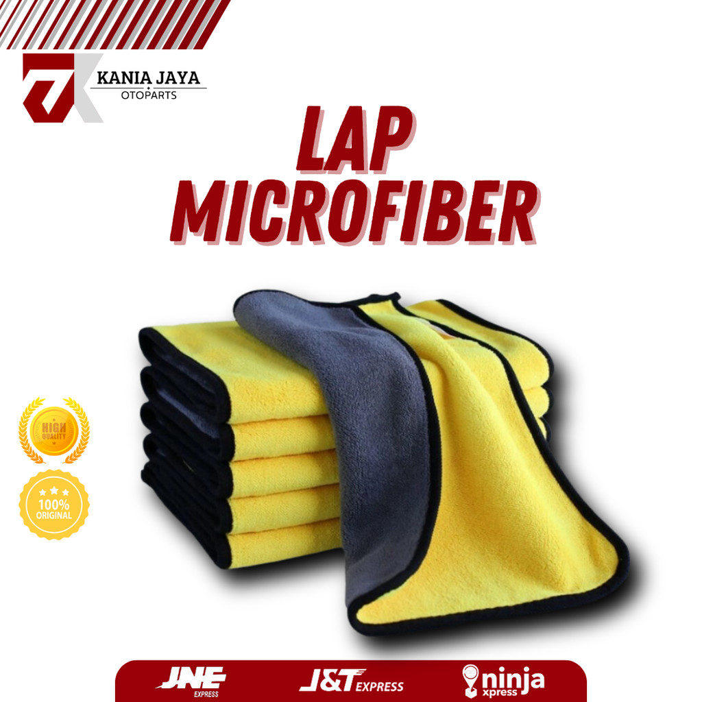 Jual Kain Lap Microfiber Multifungsi Serbaguna Mudah Serap Air Cocok ...