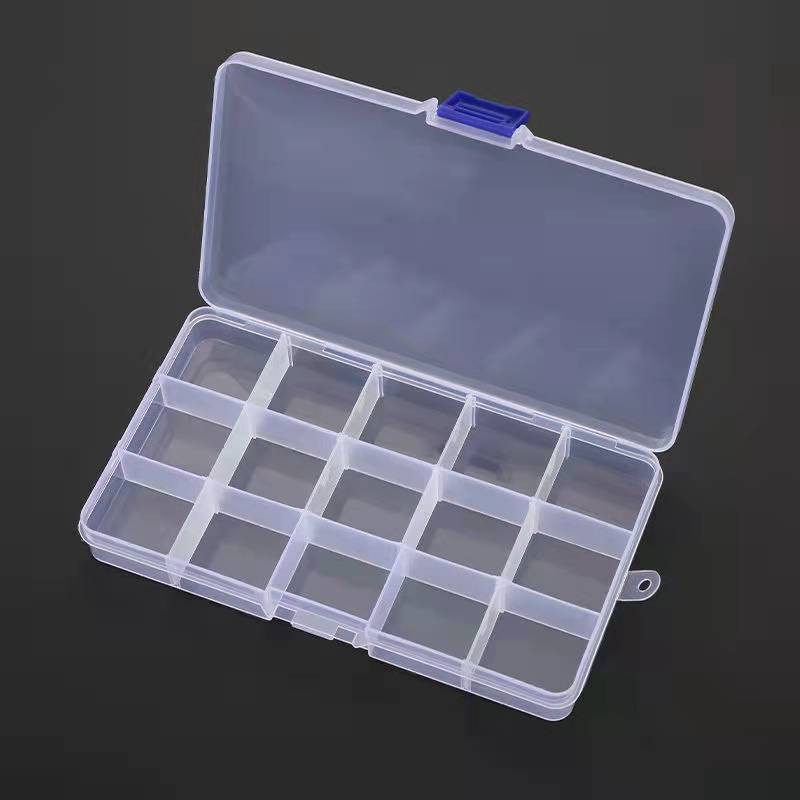 Jual Storage box plastic storage box jewellery storage box tool box 10 ...