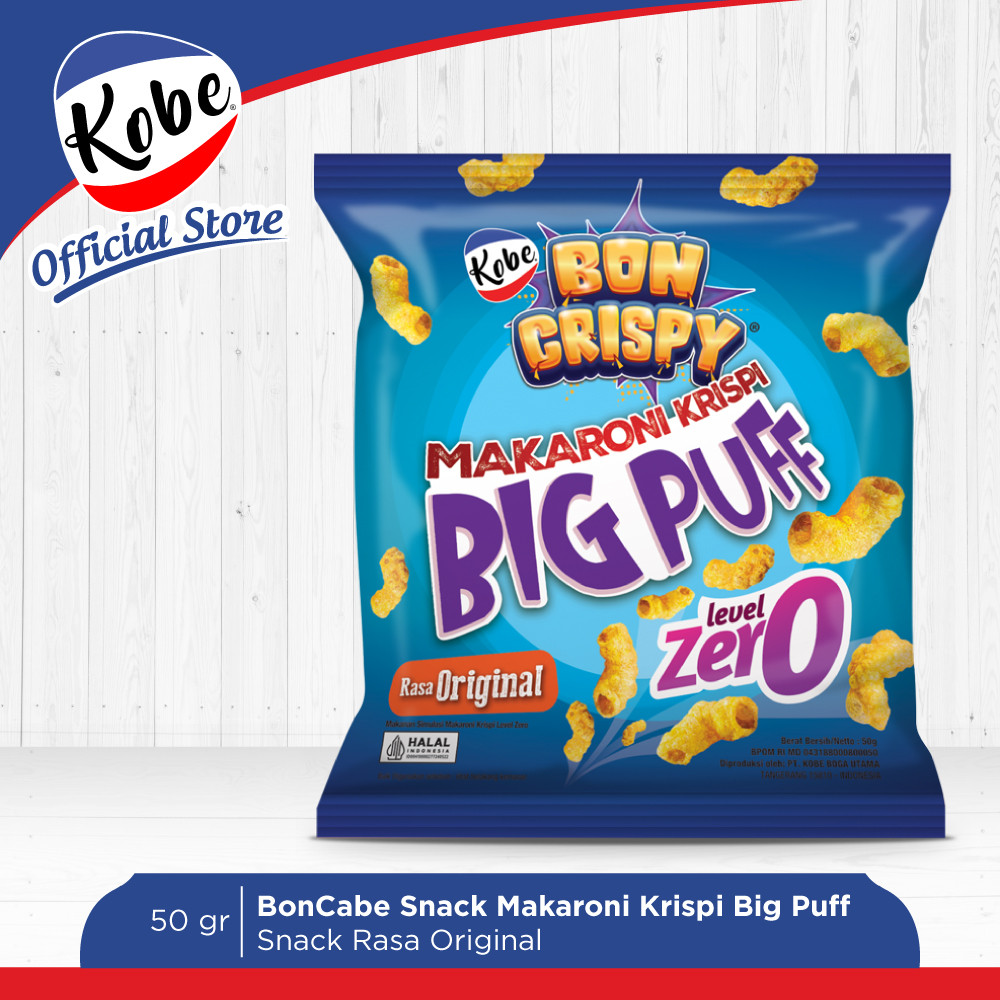 Jual Kobe Snack Boncabe Makaroni Krispi Big Puff Level 0 Rasa Original ...