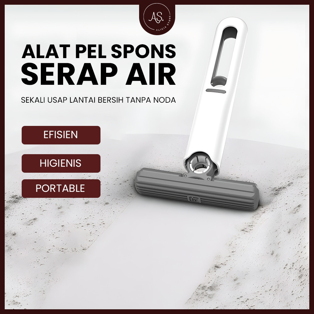 Jual AS Alat Pel Spons Peras Serap Air Mini Portable Alat Pel Pembersih ...