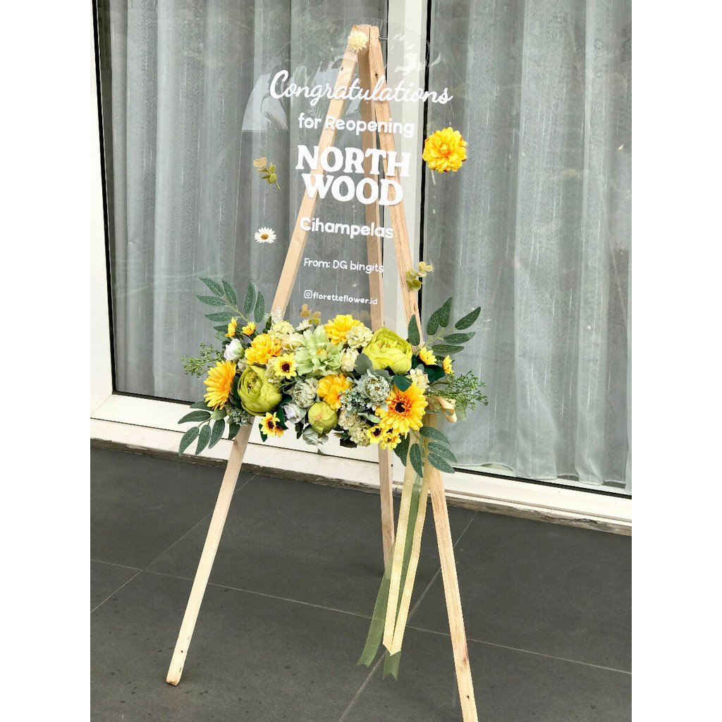 Jual Papan Bunga Grand Opening Pembukaan Toko Baru Hadiah Karangan ...
