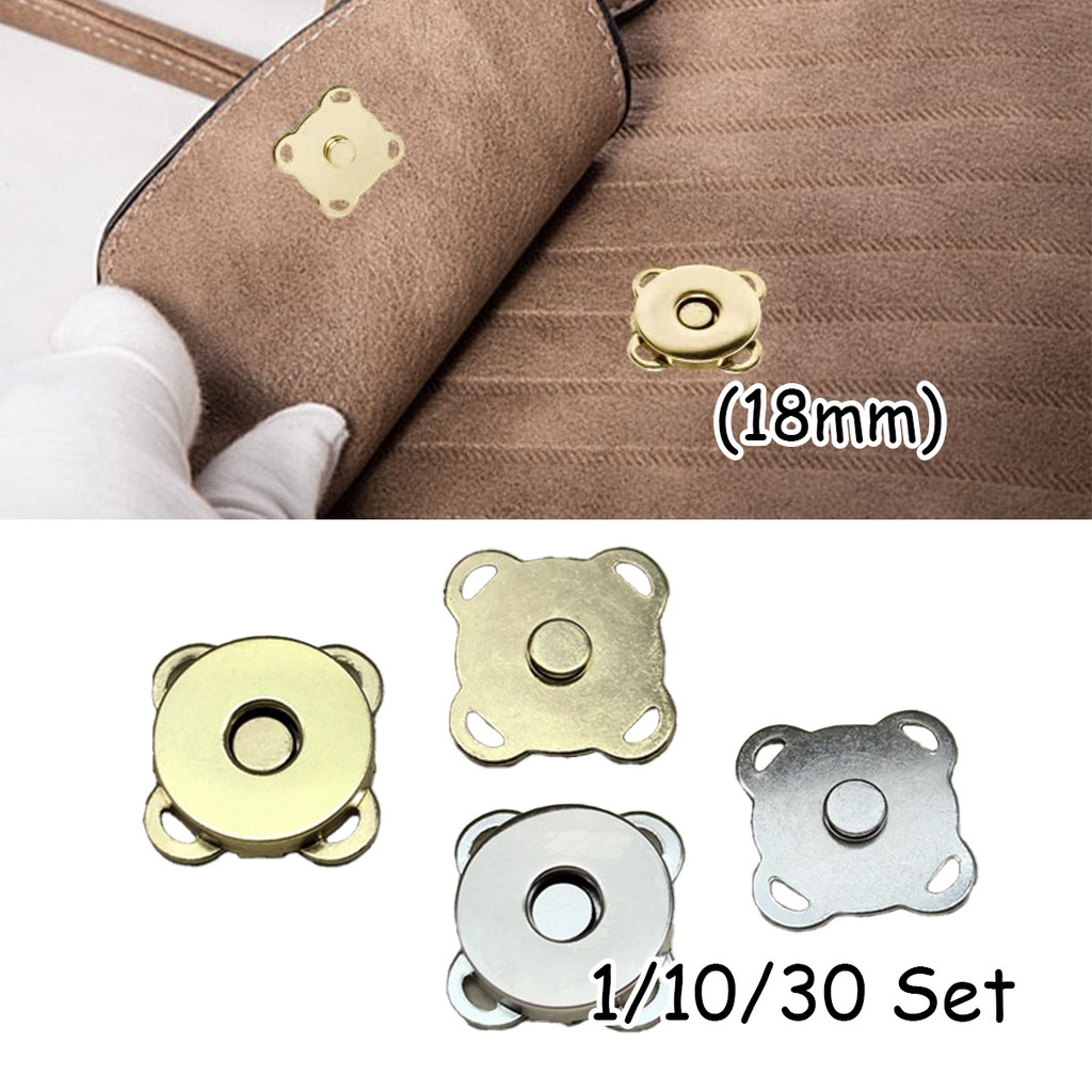 Jual 10/30 Pasang Kancing Maghnet Kancing Magnet Tas Jahit Magnet Untuk ...