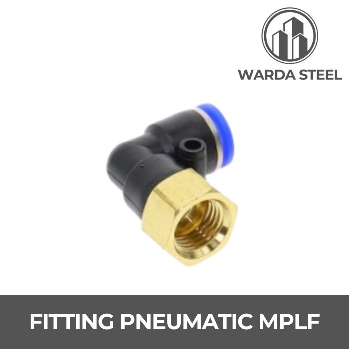 Jual MPLF 6 Fitting Pneumatic Elbow Drat Dalam Slip Lock Selang ...