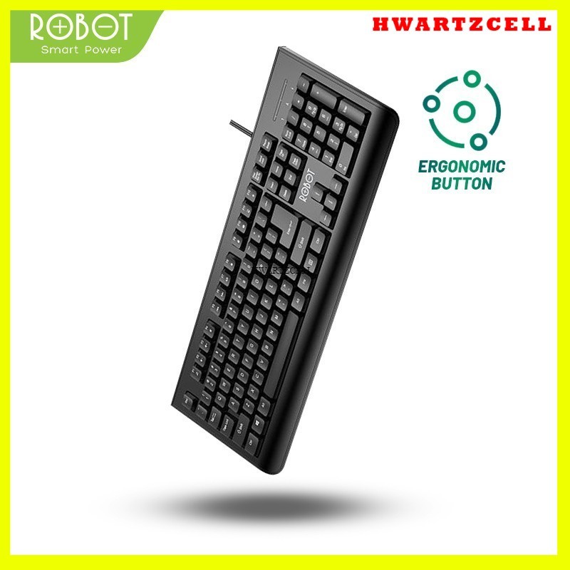 Jual [HWARTZ] ROBOT RK20 keyboard usb kabel 1.5 meter | Shopee Indonesia