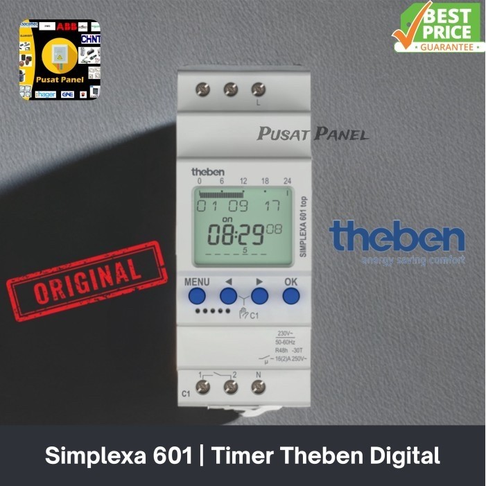 Jual TIMER SWITCH THEBEN DIGITAL SIMPLEXA 601 ORIGINAL | Shopee Indonesia
