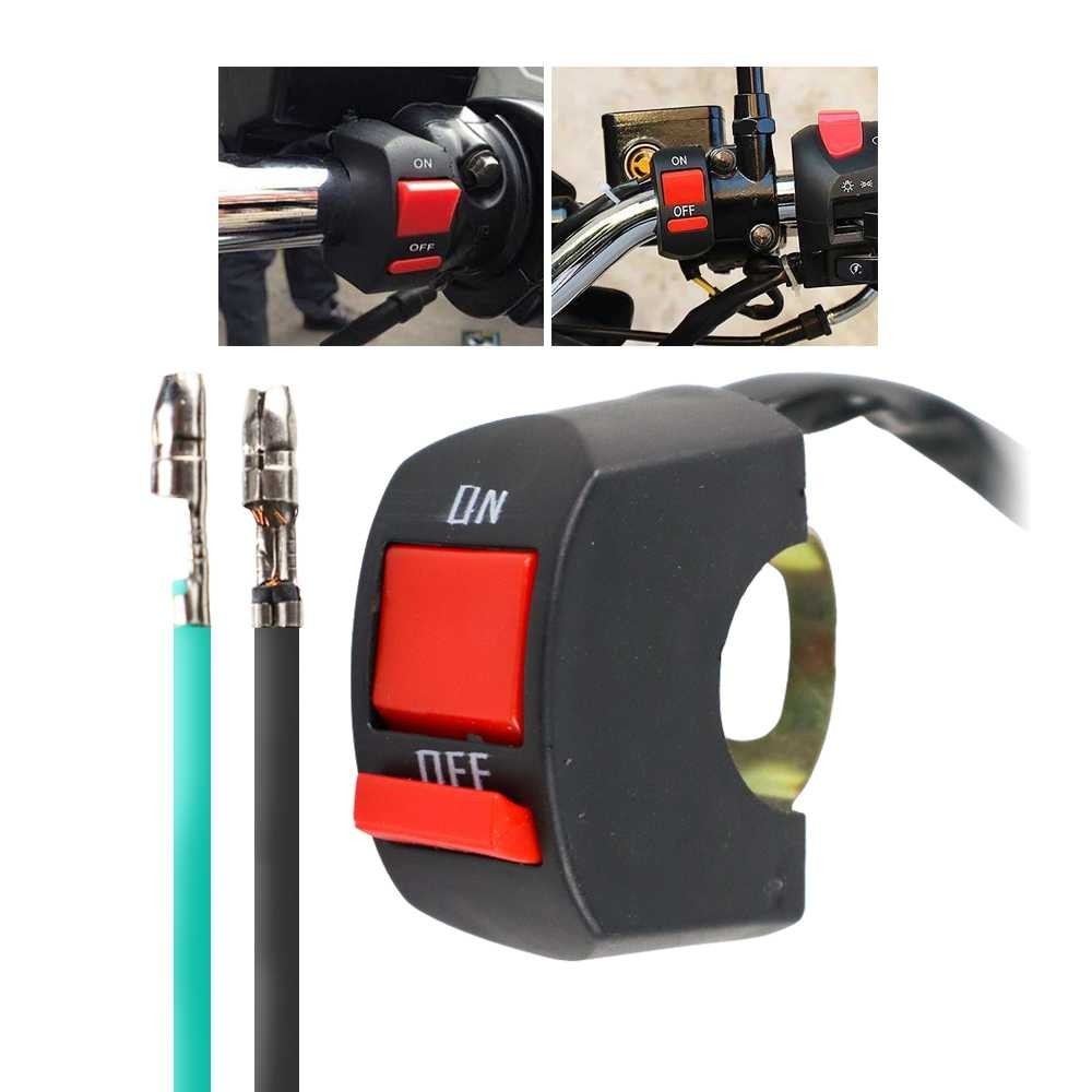Jual Saklar Motor Tombol ON/OFF Lampu Tambahan Modifikasi 44mm - BSD02 ...