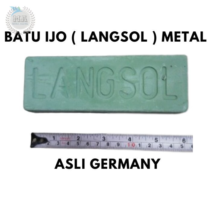 Jual LANGSOL BATU HIJAU IJO POLES KILAT COMPOUNDPOLES BESI STAINLES OLS ...