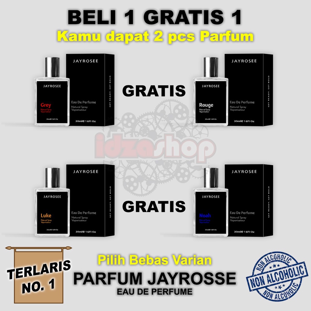 Jual COD BELI 1 GRATIS 1 PARFUM JAYROSEE PARFUM JAYROSSE ORIGINAL ...