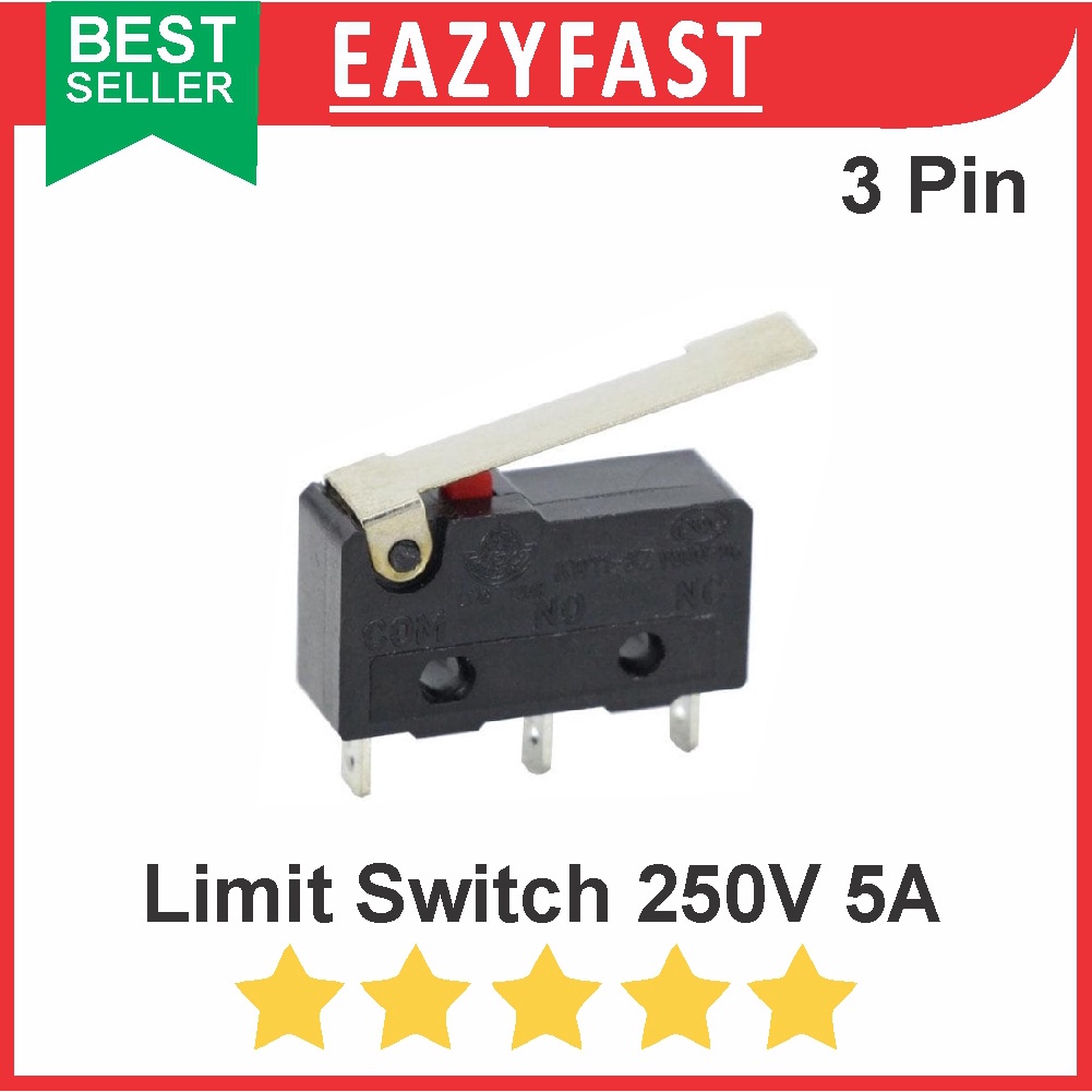 Jual Limit Switch 5A 250V Saklar Tuas Roda Micro Miniaturre | Shopee Indonesia