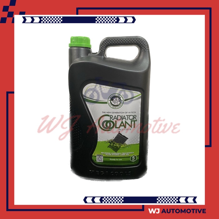 Jual Megacools Radiator Coolant 5 Liter Air Radiator Megacools Hijau ...