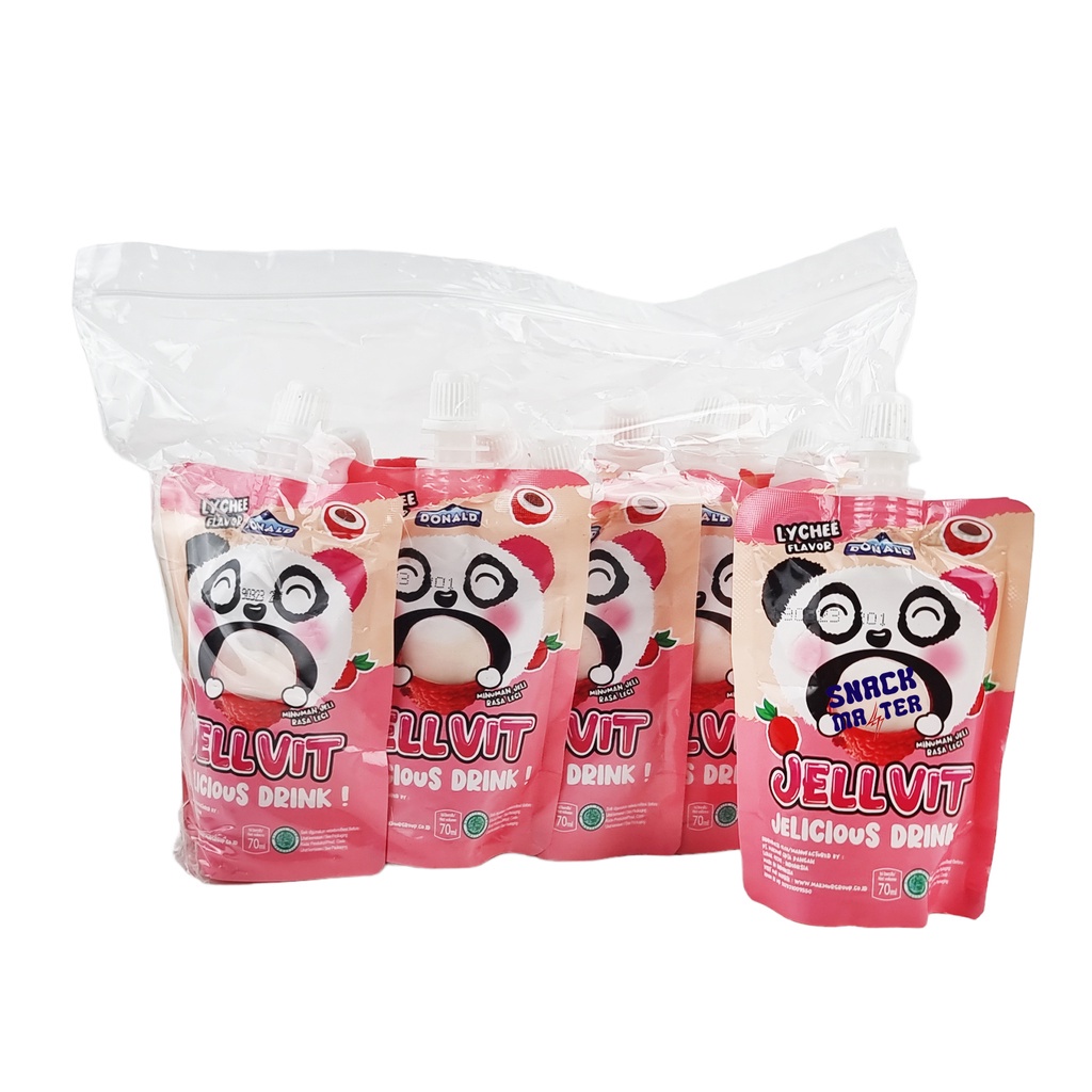 Jual Donald Jellvit MINI Jelicious Drink Minuman Jeli Aneka Rasa Buah ...