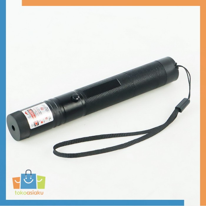 Jual Laser Pointer Presentasi Sinar Merah 1 MW 650NM Gratis Baterai ...