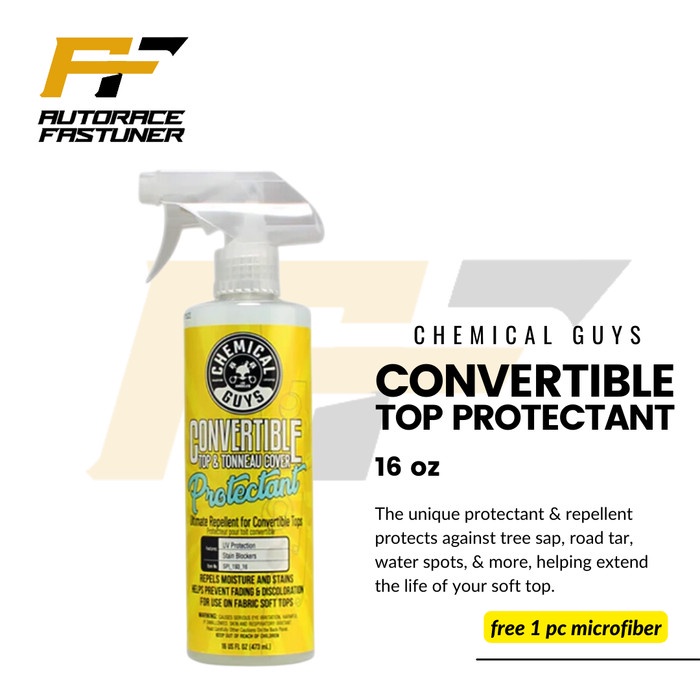 Convertible Top Protectant And Repellent