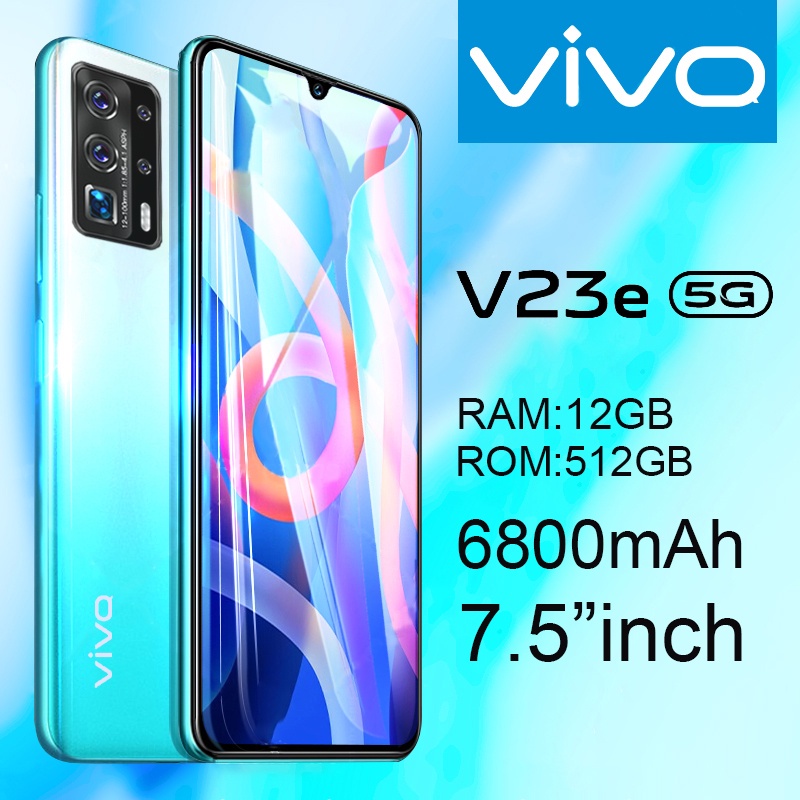 Jual 5G【COD+FLASH SALE】HP ViV0 V23e 7.5inch RAM 12/512GB Handphone hp ...