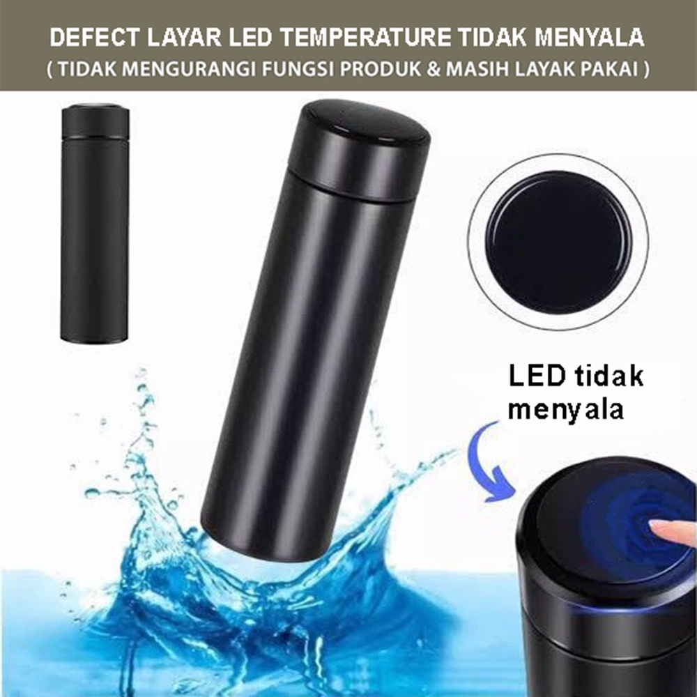 Jual Botol Minum Thermos Tahan Panas dan Dingin 500 Ml BPA-FREE - LED ...