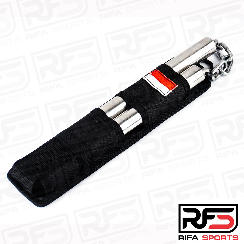 Jual Double Stick Besi Silver / Double Stick Besi / Nunchaku Besi ...