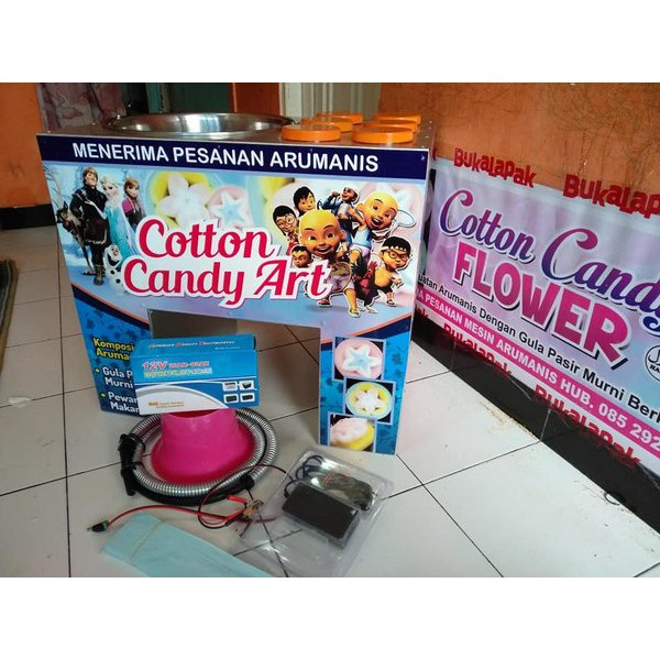 Jual MESIN ARUMANIS COTTON CANDY MAKER GULA KAPAS LENGKAP SIAP PRODUKSI | Shopee Indonesia