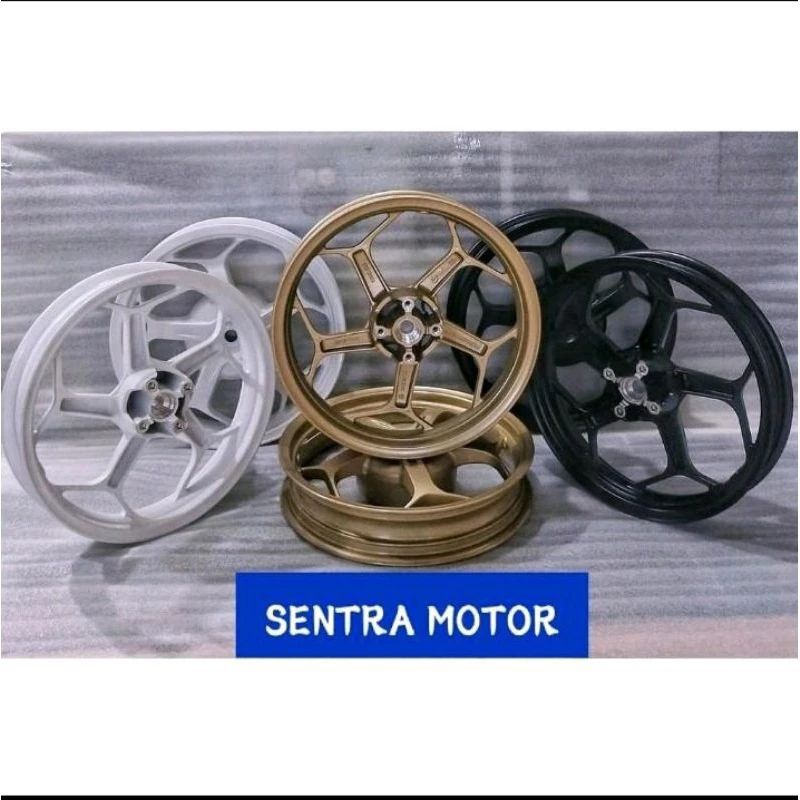 Jual velg racing Xeon / Mio m3 / Mio gear /soul GT 125 Fino 125 ...