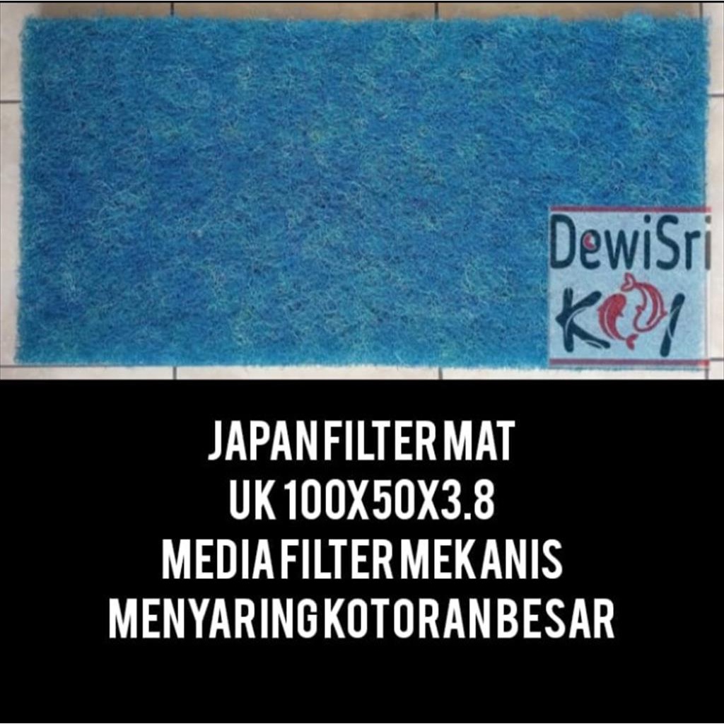 Jual Japan Filter Mat Japmat 100x50x3.8 Cm Media Kolam Ikan Aquarium ...