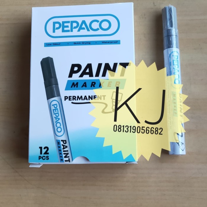 Jual SPIDOL PERMANEN SILVER PEPACO | Shopee Indonesia