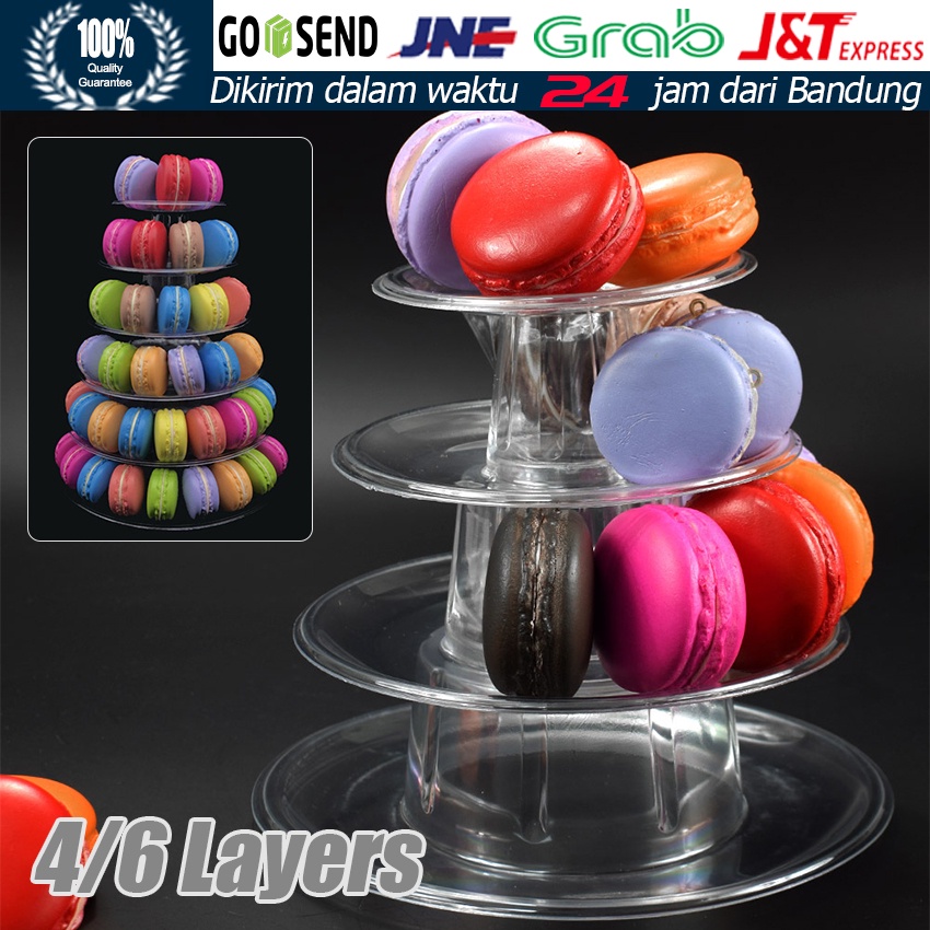 Jual Display Macaron Tower / Cake Stand / Cupcake Rack Holder Macaron ...