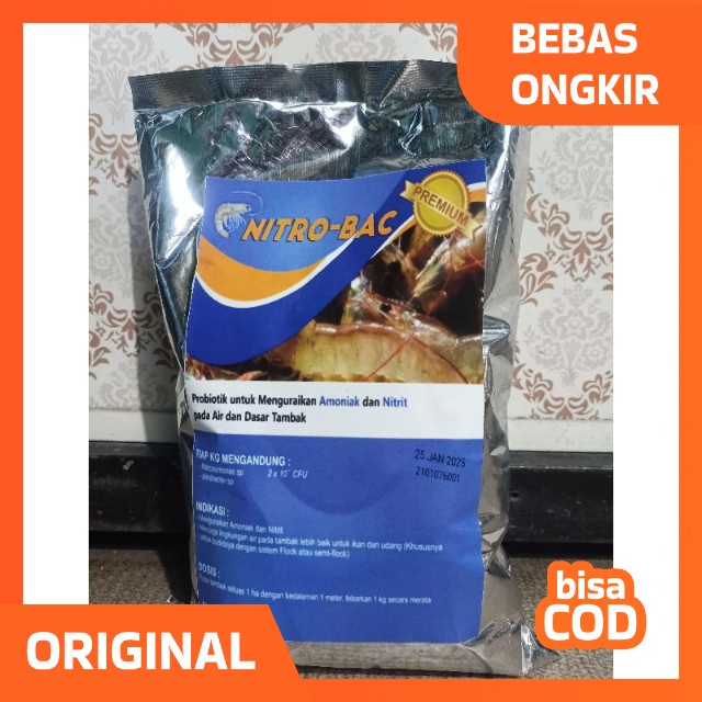 Jual probiotic nitrobacter 1kg/nitrobac probiotic/bakteri starter ...
