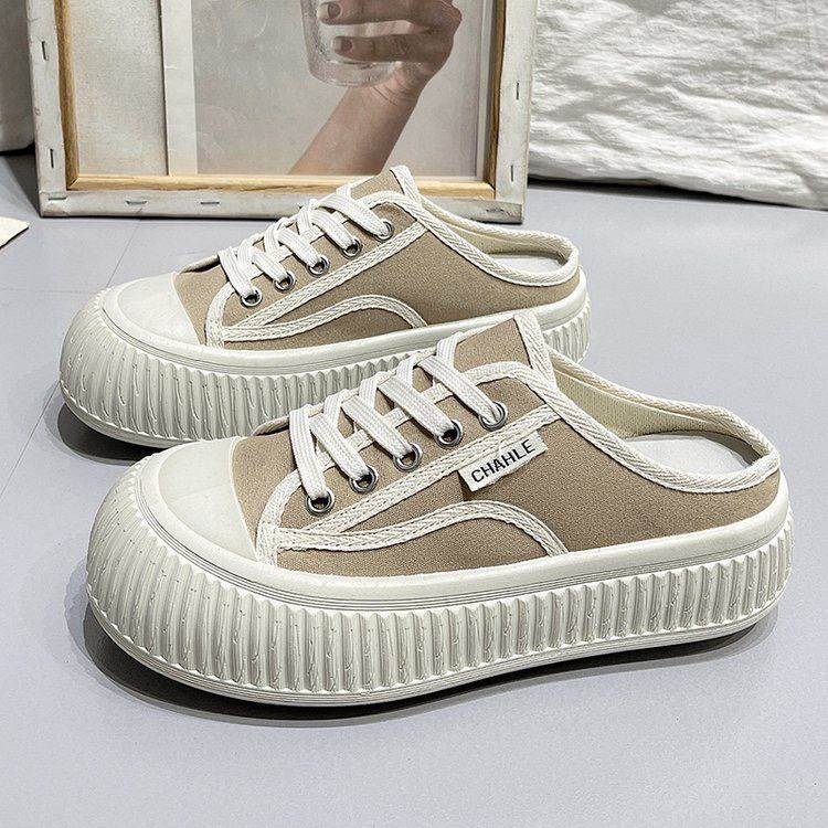 Jual WYN SEPATU SNEAKERS SELOP FASHION KOREA MODEL TERKINI BAHAN CANVAS ...