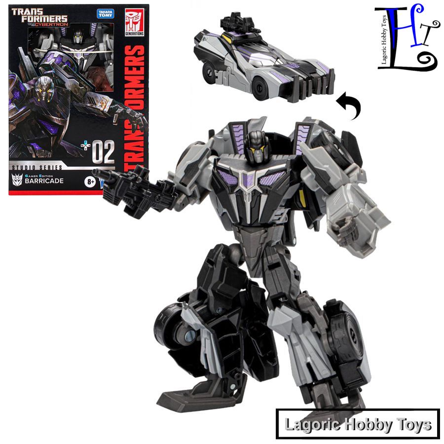 Jual Transformers SS02 Barricade WFC Studio Series Gamer Hasbro Mainan ...